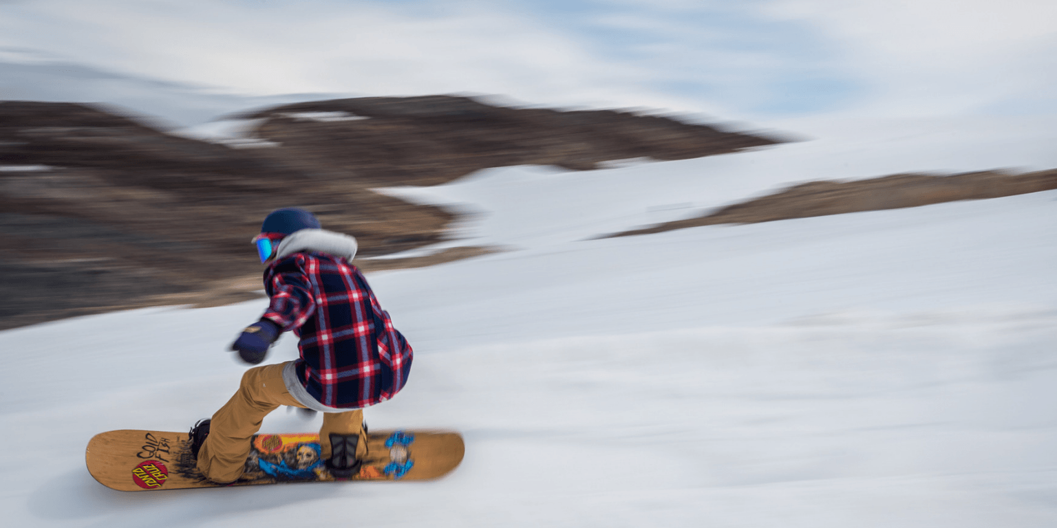 Girl Snowboarding Photography