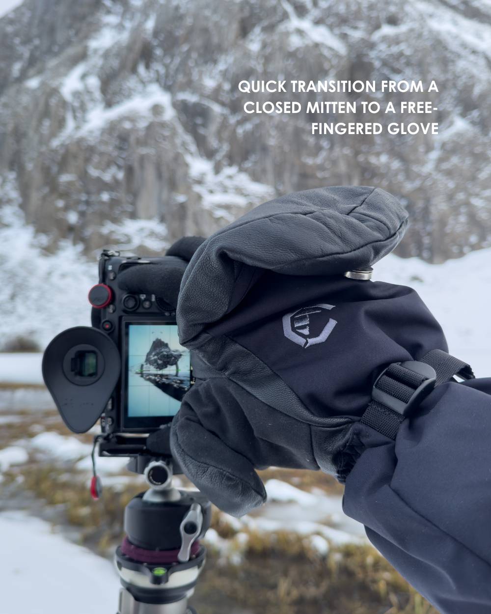 Alta Arctic Mitt Camera Glove - Vallerret Photography Gloves